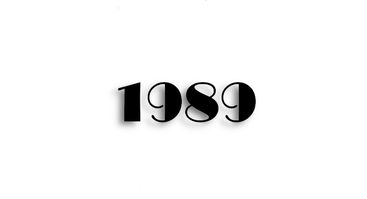 1989 Was Yesterday - Typewriter Fox Studios
